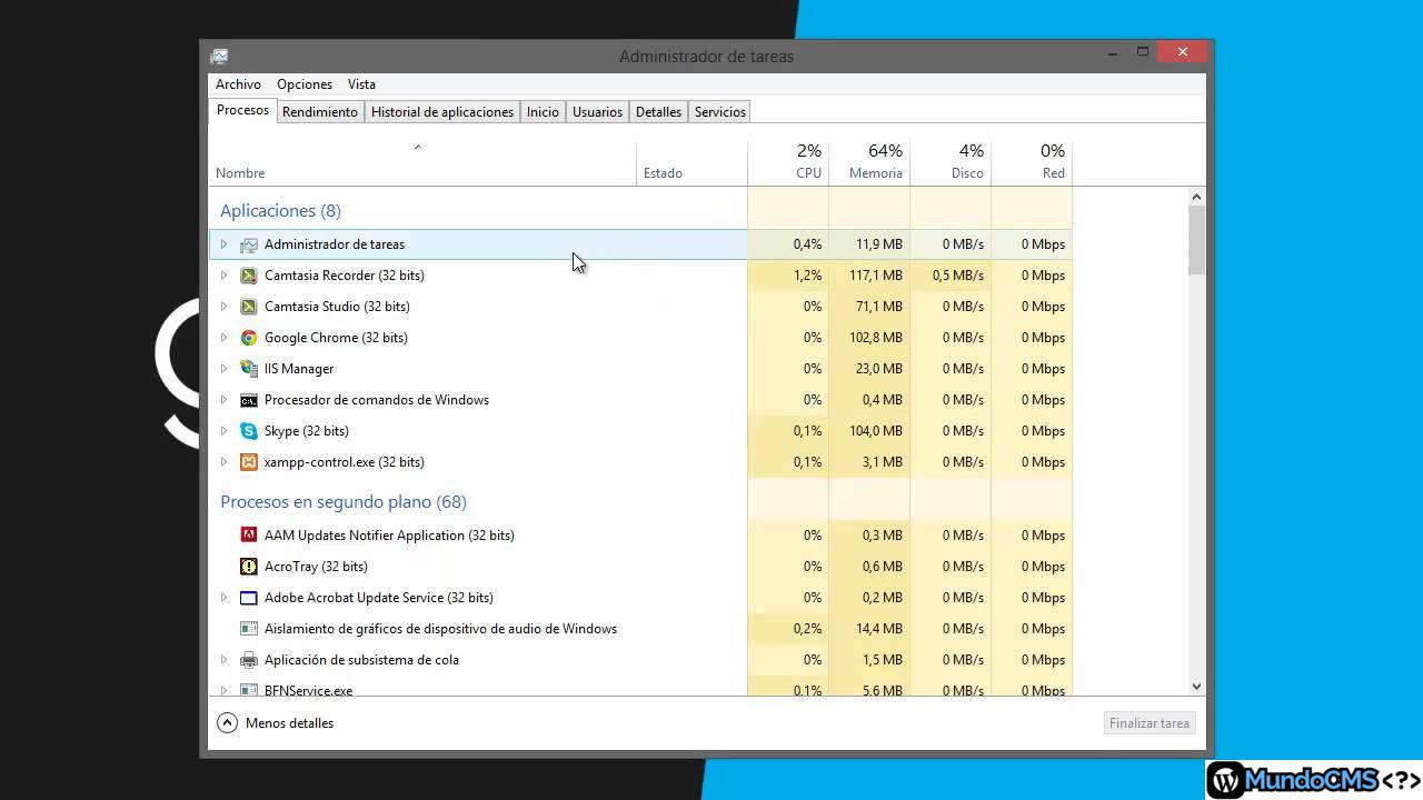 Wordpress localhost 8080 - MundoCMS